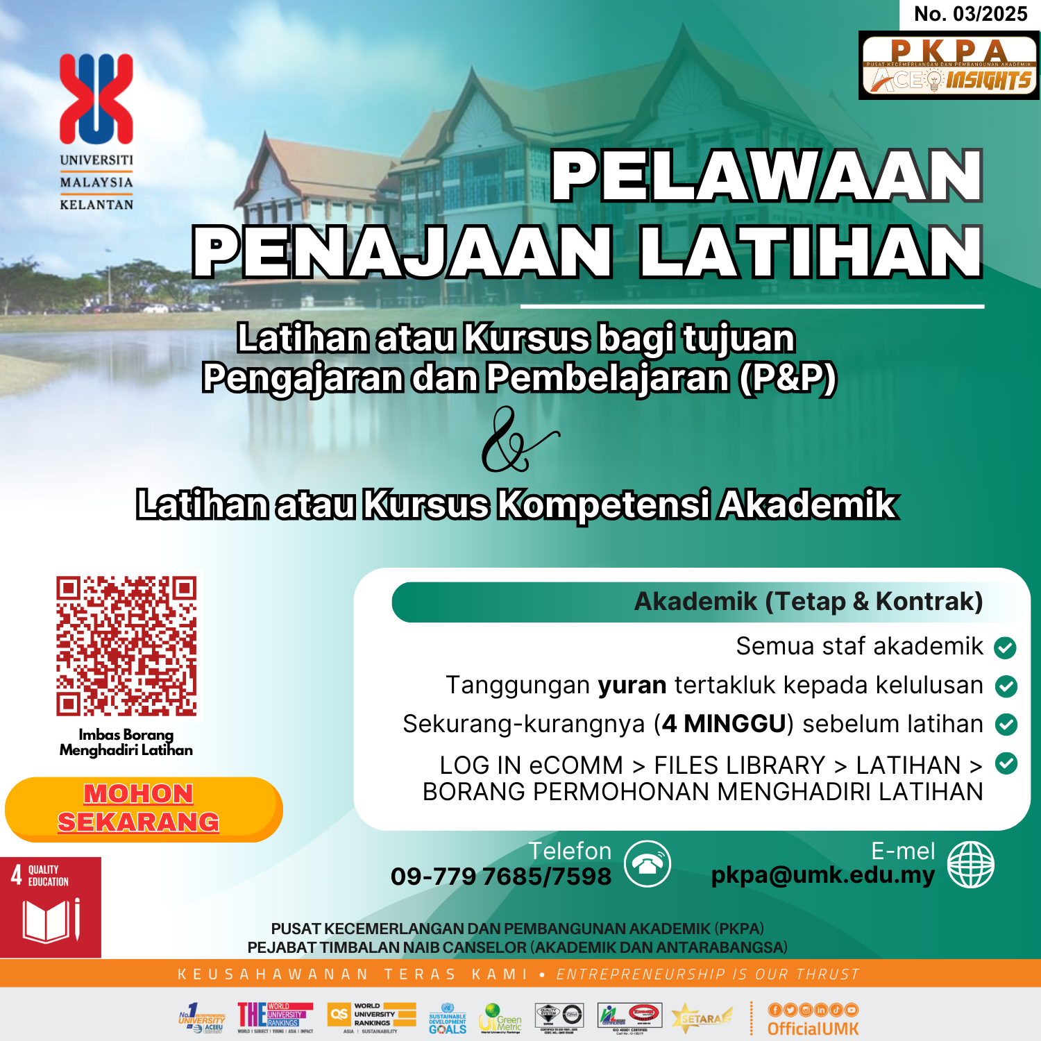 PKPA ACE INSIGHTS | CENTRE FOR ACADEMIC DEVELOPMENT AND EXCELLENCE